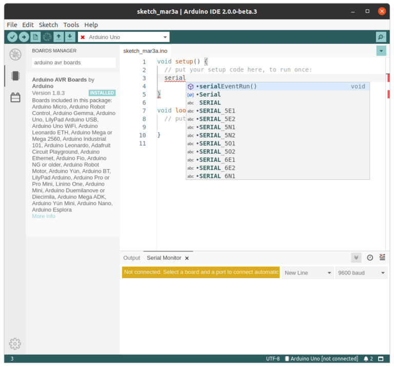 เปิดตัว Arduino Ide 20 การดีบักเกอร์และอินเทอร์เฟซผู้ใช้ที่ปรับปรุงใหม่ Cnx Software