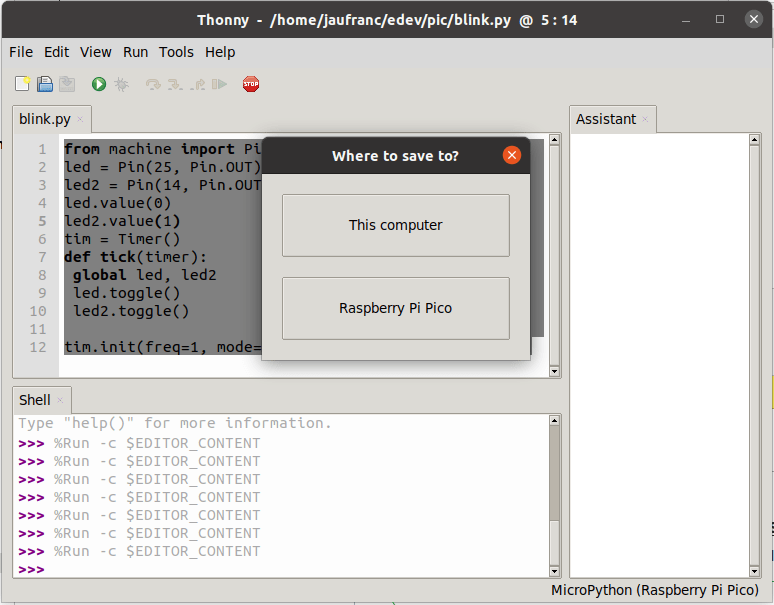 วิธีใช้บอร์ด Raspberry Pi Pico ด้วย Micropython และภาษา C Cnx Software