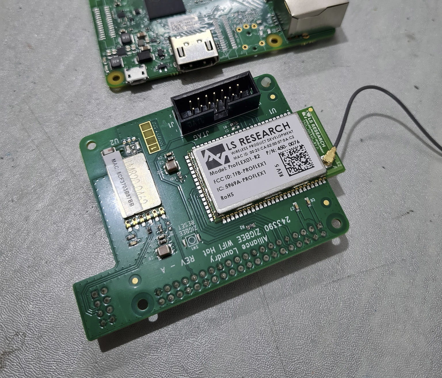 Raspberry Pi 3 SBC แบบกำหนดเองใช้เป็นเกตเวย์สำหรับเครื่องซักผ้า - CNX ...