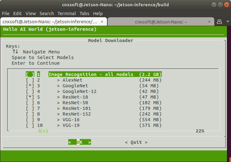 NVIDIA Jetson Nano AI inferenceโดยใช้รูปภาพ สตรีมวิดีโอ RTSP - CNX Software