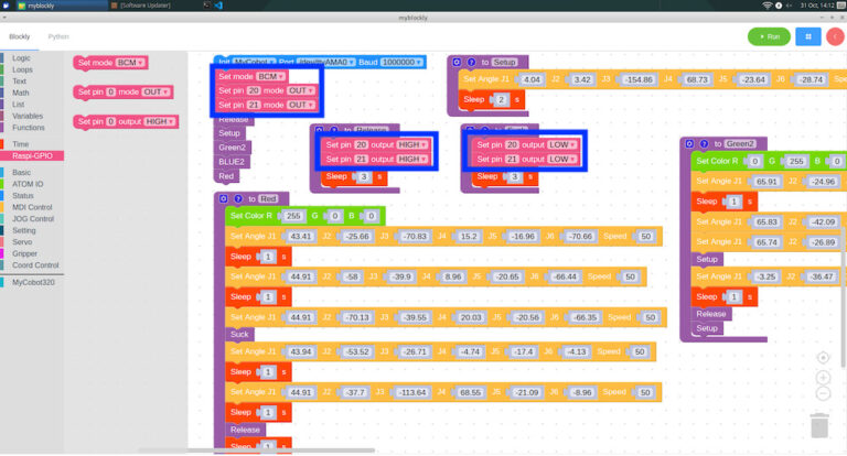 รีวิวหุ่นยนต์แขนกล myCobot 280 Pi - CNX Software