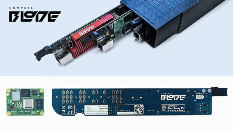 Compute Blade : บอร์ดฐาน Raspberry Pi CM4 รองรับ PoE และมี NVMe SSD ...
