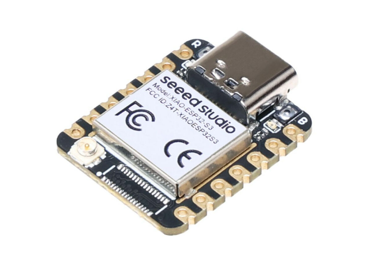 Xiao Esp32s3 เป็นโมดูลที่ใช้ Esp32 S3 พร้อม Wifi 4 และ Ble 50 ขนาดจิ๋วสำหรับ Iot Ai และหุ่น