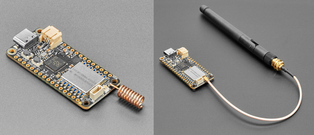 Adafruit Feather RP2040 พร้อม RFM95 LoRa Radio สำหรับการสื่อสาร IoT แบบ ...