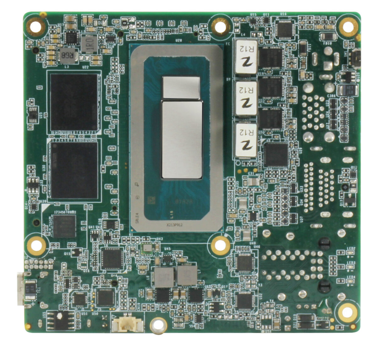 UP Squared i12 เป็นคอมพิวเตอร์บอร์ดเดี่ยว (SBC) ที่ใช้ CPU Alder Lake-P ...