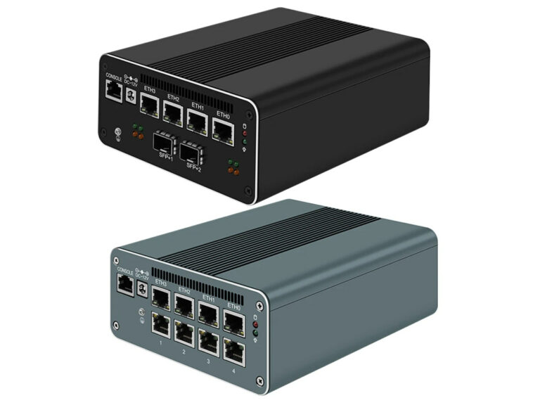 Intel Soft Router ใช้ซีพียู Comet Lake หรือ Whiskey Lake และมีพอร์ต ...