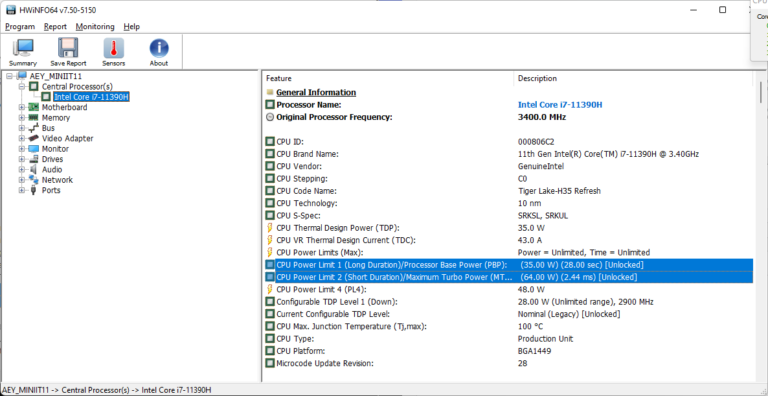 วิธีตรวจสอบค่า TDP (ระดับจำกัดการใช้พลังงาน PL1 และ PL2) ใน Windows และ ...