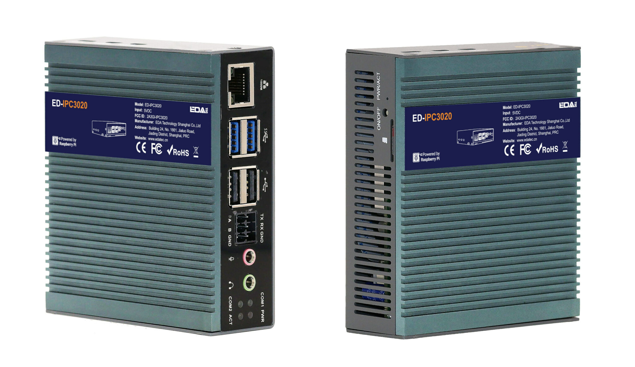 EDATEC ED-IPC3020 – คอมพิวเตอร์อุตสาหกรรมแบบ fanless ที่ใช้ Raspberry ...