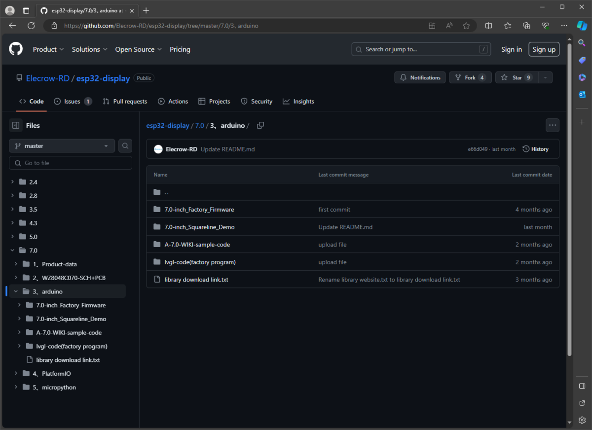 รีวิว - ESP32-S3 พร้อมหน้าจอสมผัส 3.5" และ 7" จาก Elecrow - CNX Software