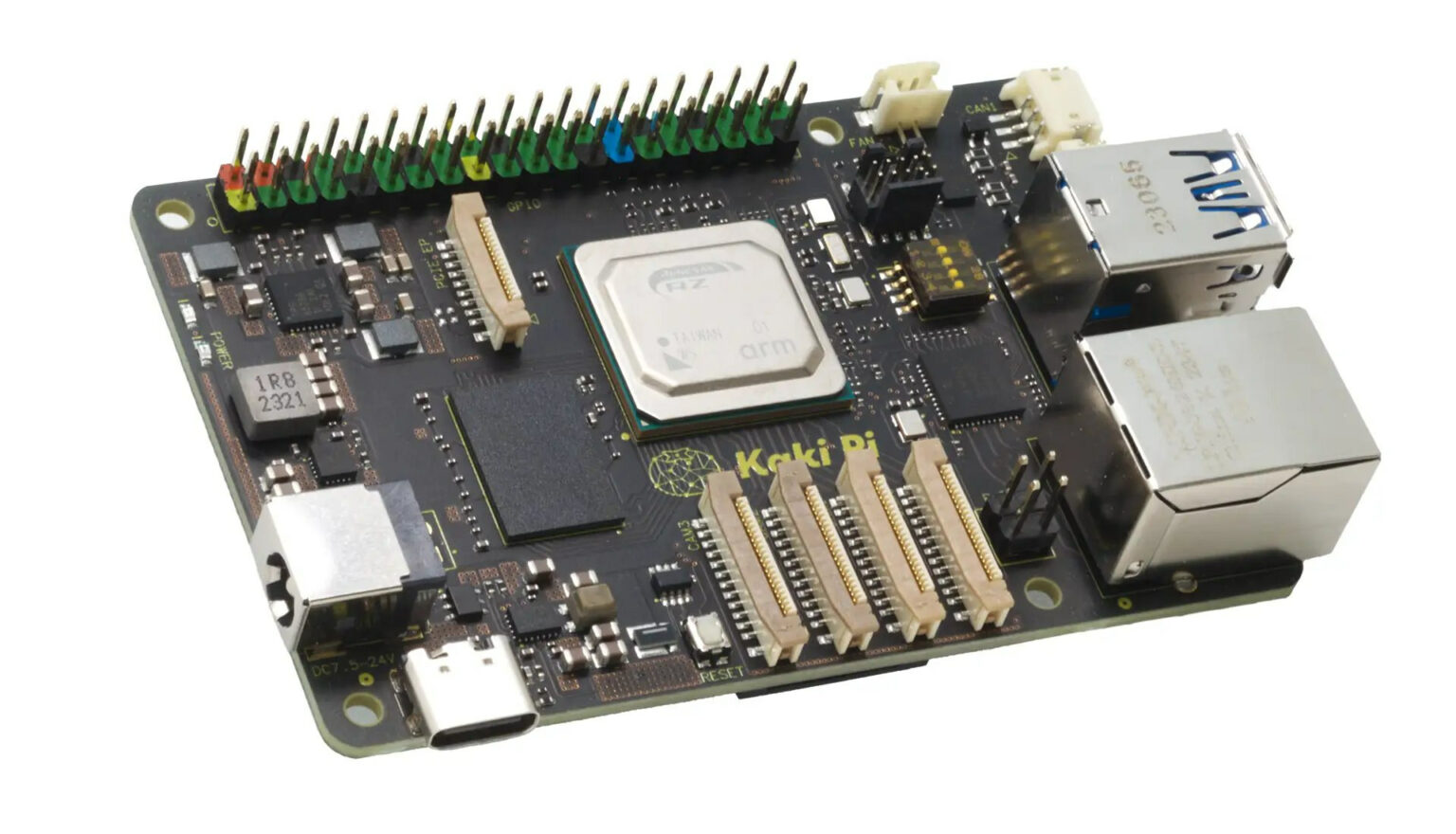 Kaki Pi – บอร์ด SBC AI ที่ใช้ Renesas RZ/V2H ได้แรงบันดาลใจจาก ...