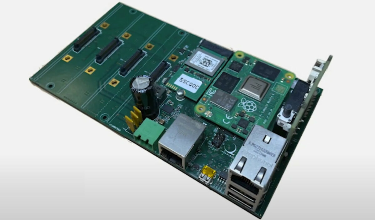 Sfera Labs Strato Pi Max อุปกรณ์ควบคุมเครื่องจักรในอุตสาหกรรมแบบ DIN ...