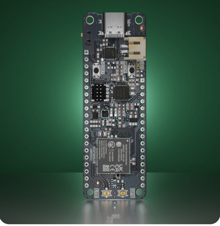 Conexio Stratus Pro nRF9151 : ชุดพัฒนา IoT พลังงานต่ำที่รองรับ LTE-M/NB ...