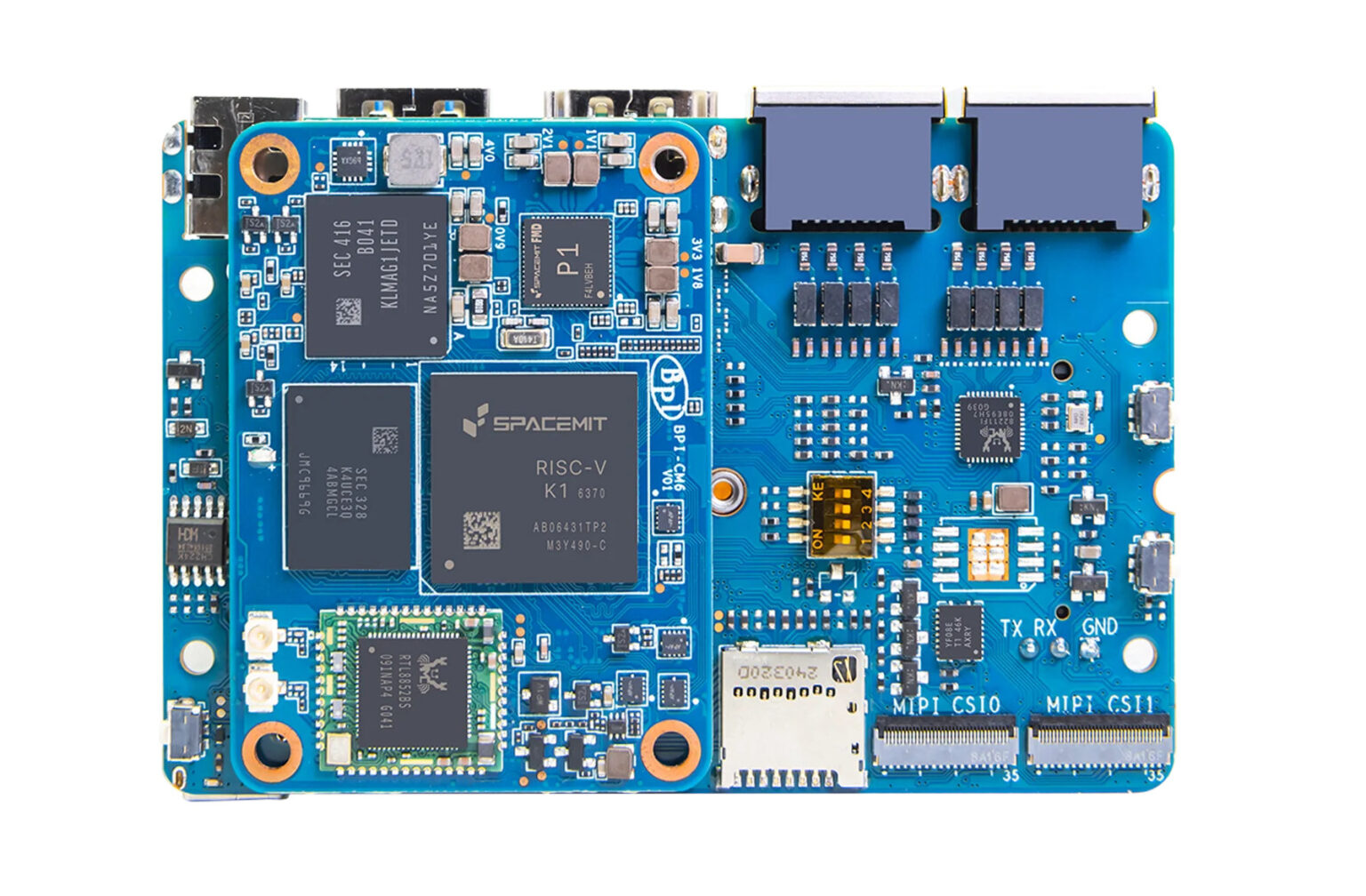Banana Pi BPI-CM6 – โมดูล (SoM) RISC-V SpacemiT K1 สามารถใช้งานร่วมกับ Raspberry Pi CM4/CM5 ...